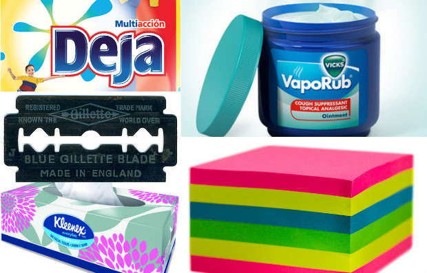 De marcas famosas a nombres genéricos