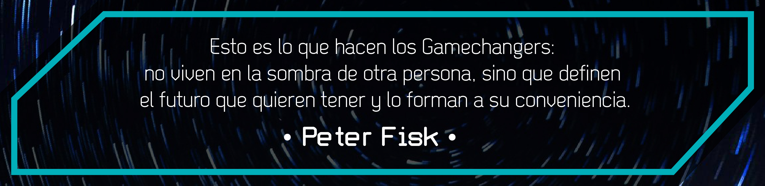 Peter Fisk: cambiando las reglas del juego