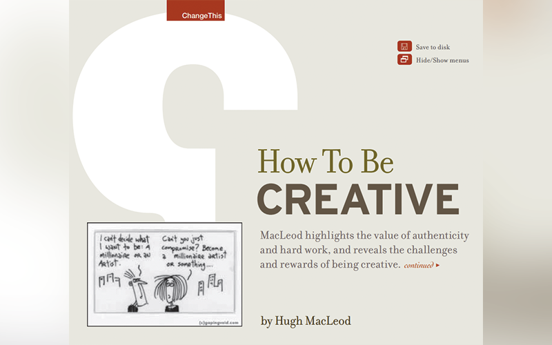 how-to-be-creative Insights Magazine - Marketing / Publicidad ...